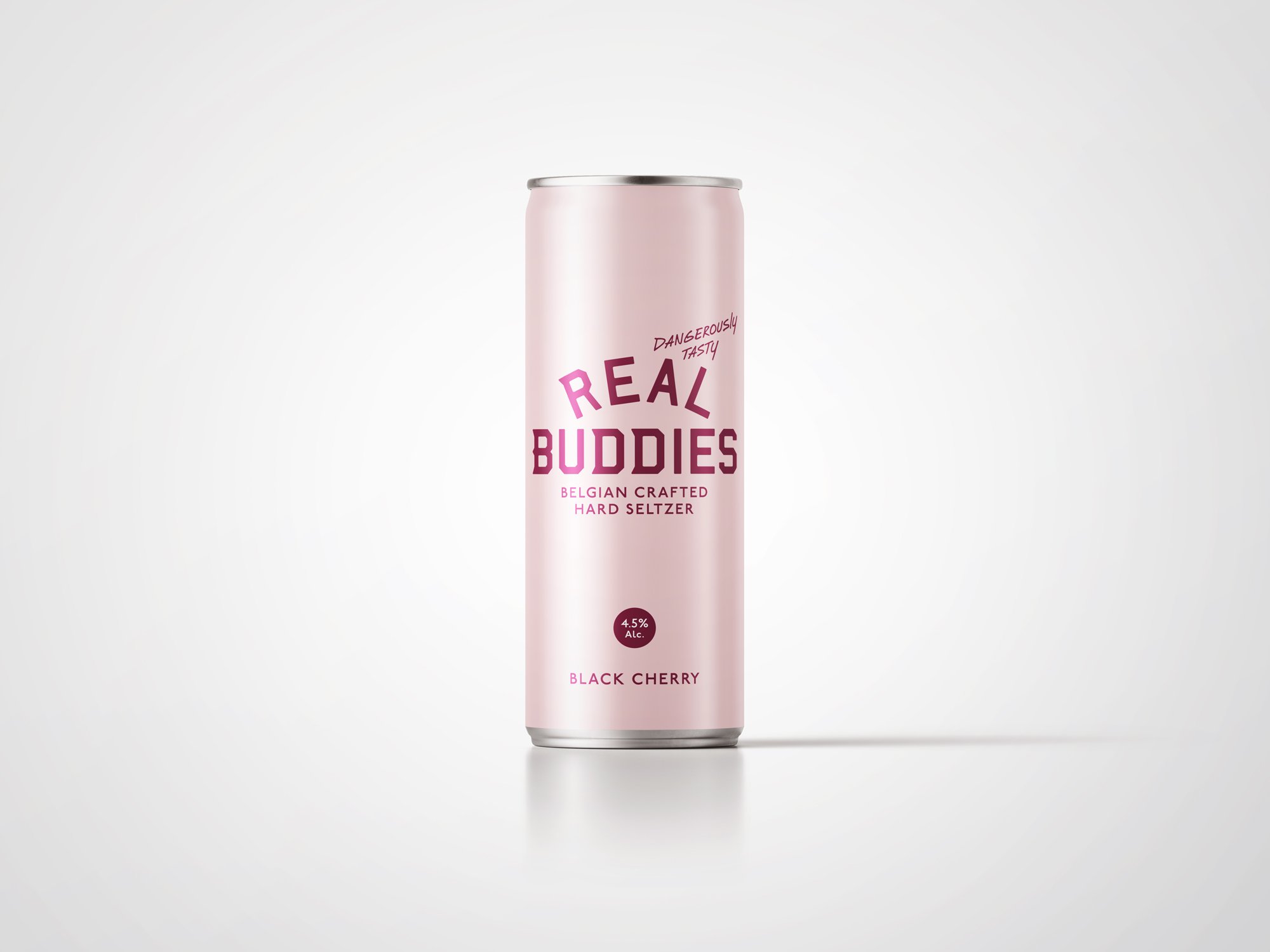 Twee nieuwe hard seltzers van Real Buddies: Raspberry Mint & Black ...