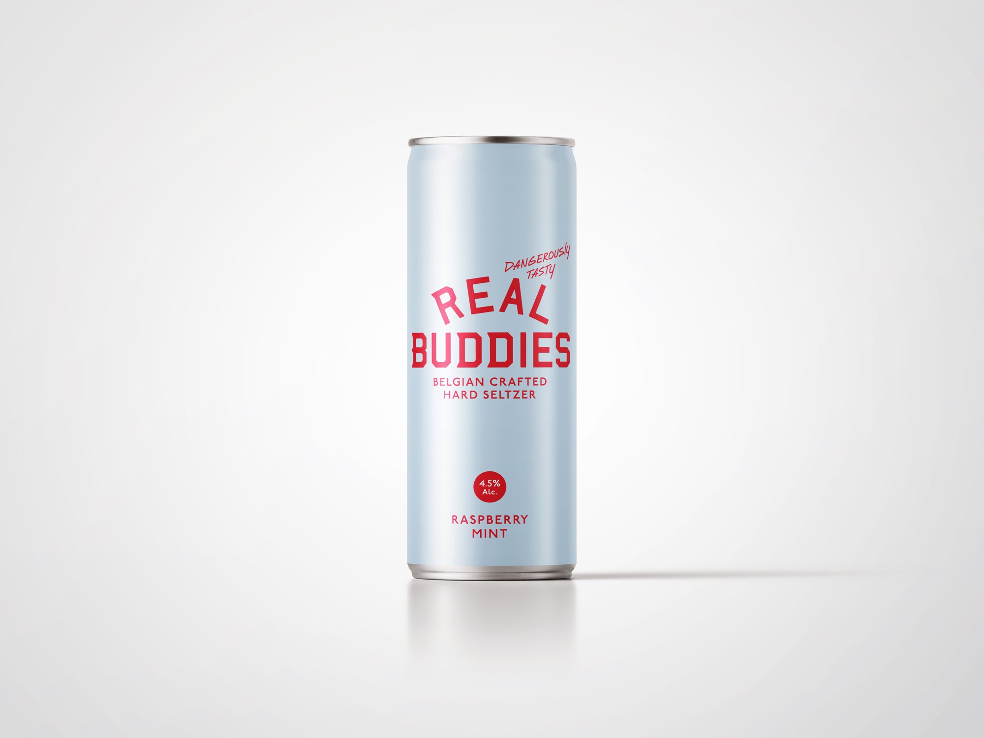 Twee nieuwe hard seltzers van Real Buddies: Raspberry Mint & Black ...