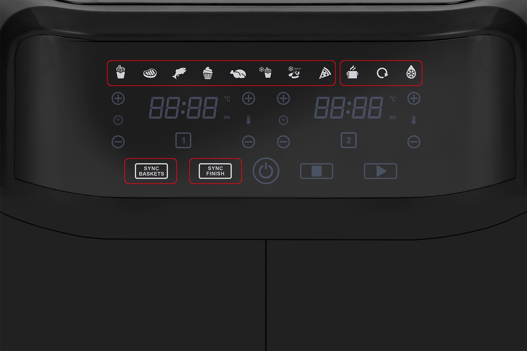 Dubbele airfryer SnackTastic DUO: twéémaal zoveel plezier - PowerBlog